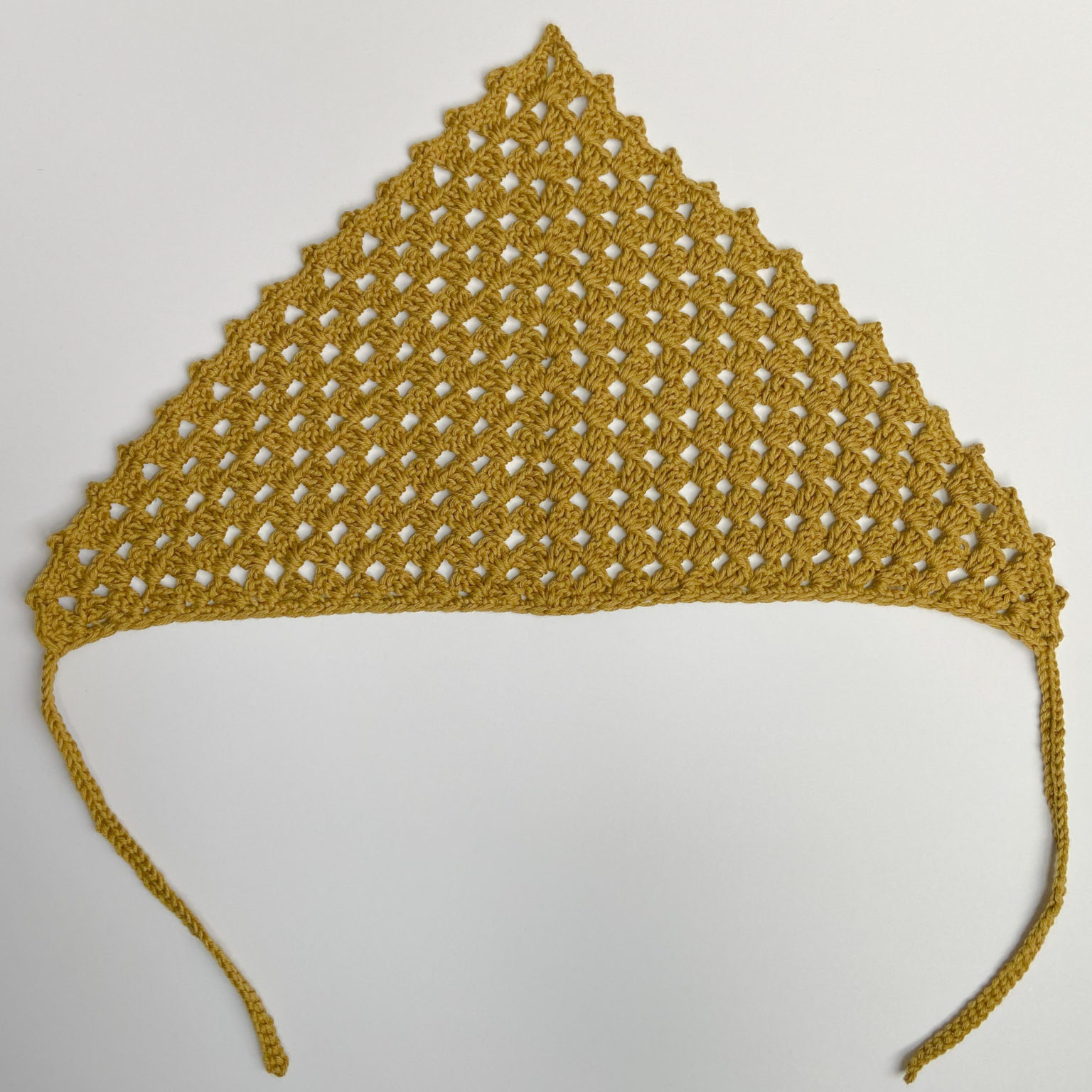 Beginner Crochet Granny Triangle Bandana - Free Pattern + Video ...