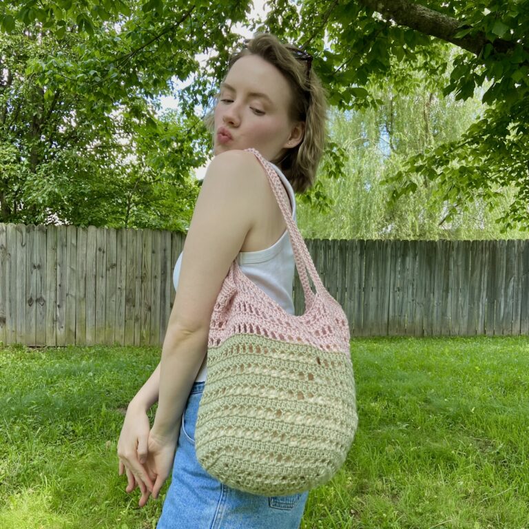 EASY Crochet Lake Beach Bag - FREE Pattern + Video Tutorial - Hayhay ...